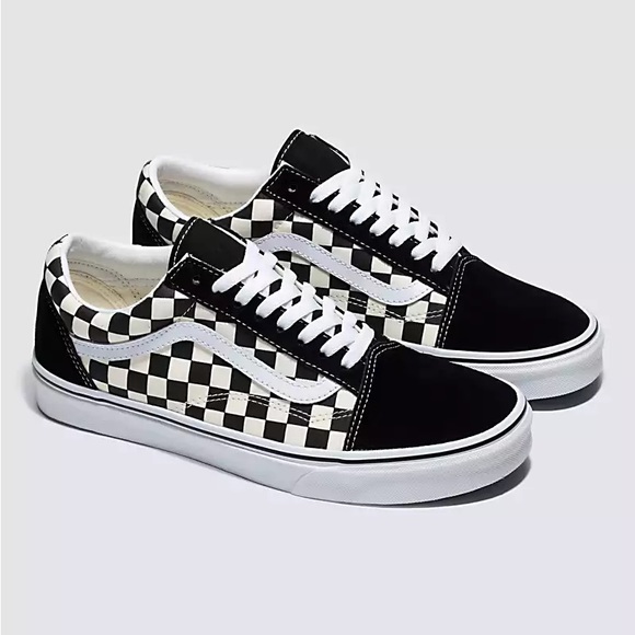 Vans | Shoes | Vans Old Skool Primary Check Shoe | Poshmark